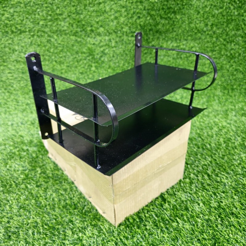 Wall Mounted Router Stand - Black - newmarketonlineshop